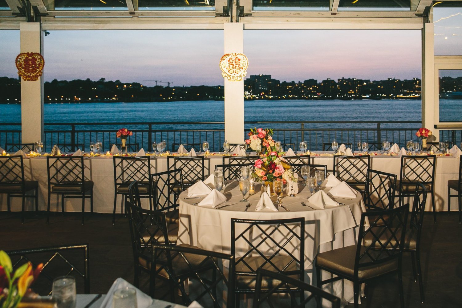 Sunset Terrace at Chelsea Piers Wedding: A Dream Come True