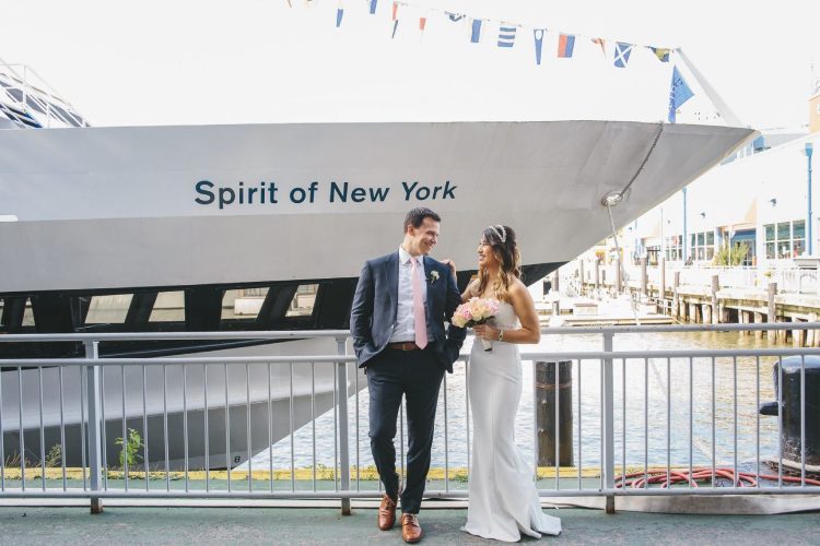 Sunset Terrace at Chelsea Piers Wedding: A Dream Come True